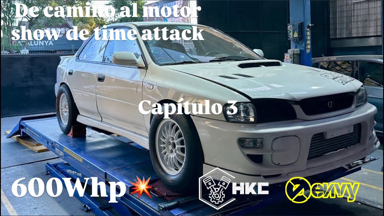 Subaru wrx 600Whp, slick, alerón, butaca para 201 metros Motor show ...