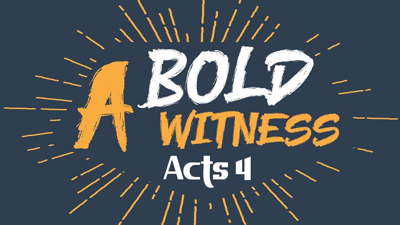A Bold Witness - YouTube