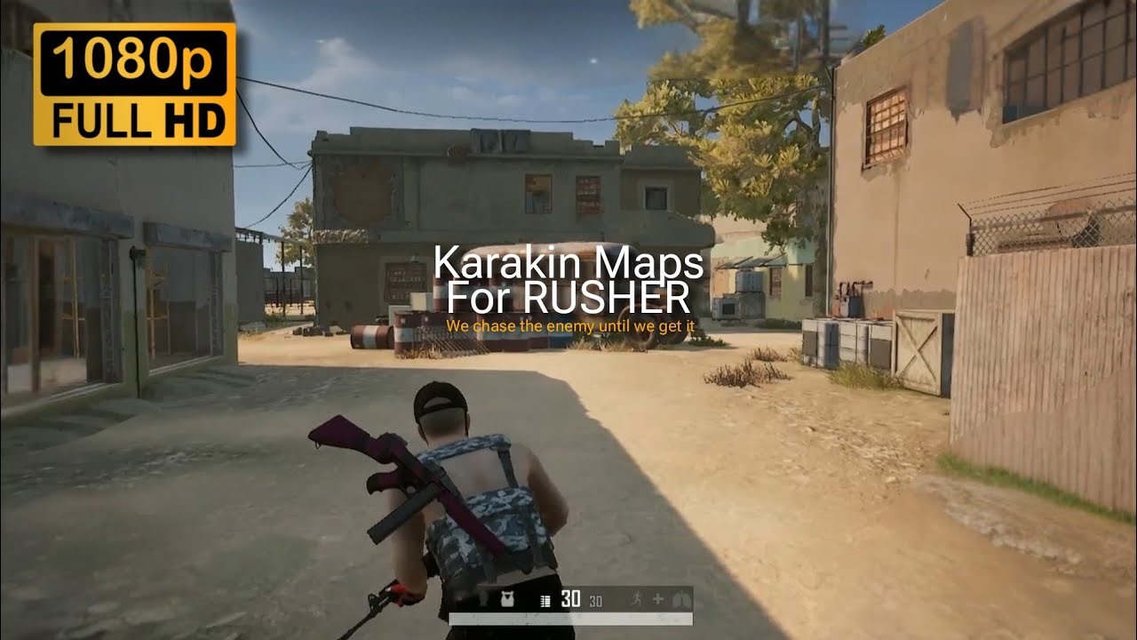 PUBG PC GAMEPLAY | KARAKIN MAPS | FOR RUSHER 1080 Full HD - YouTube