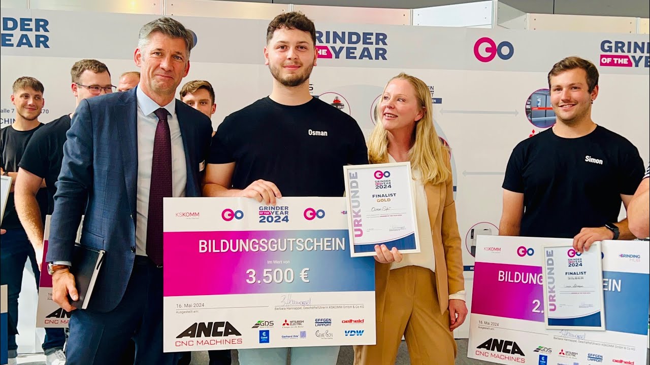 Osman wins Grinder of the Year 2024 at Grinding Hub 2024 | Messe ...