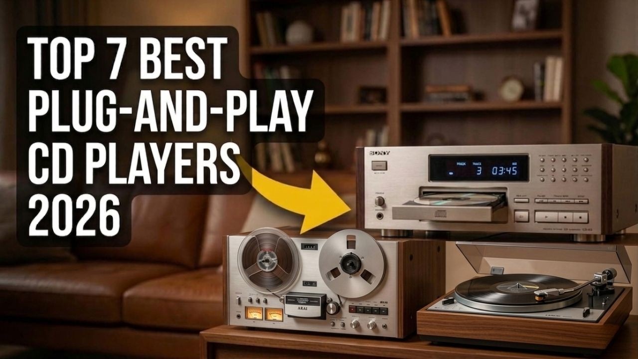 Best Plug-and-Play CD Players 2026 – No Setup, Just Music - YouTube