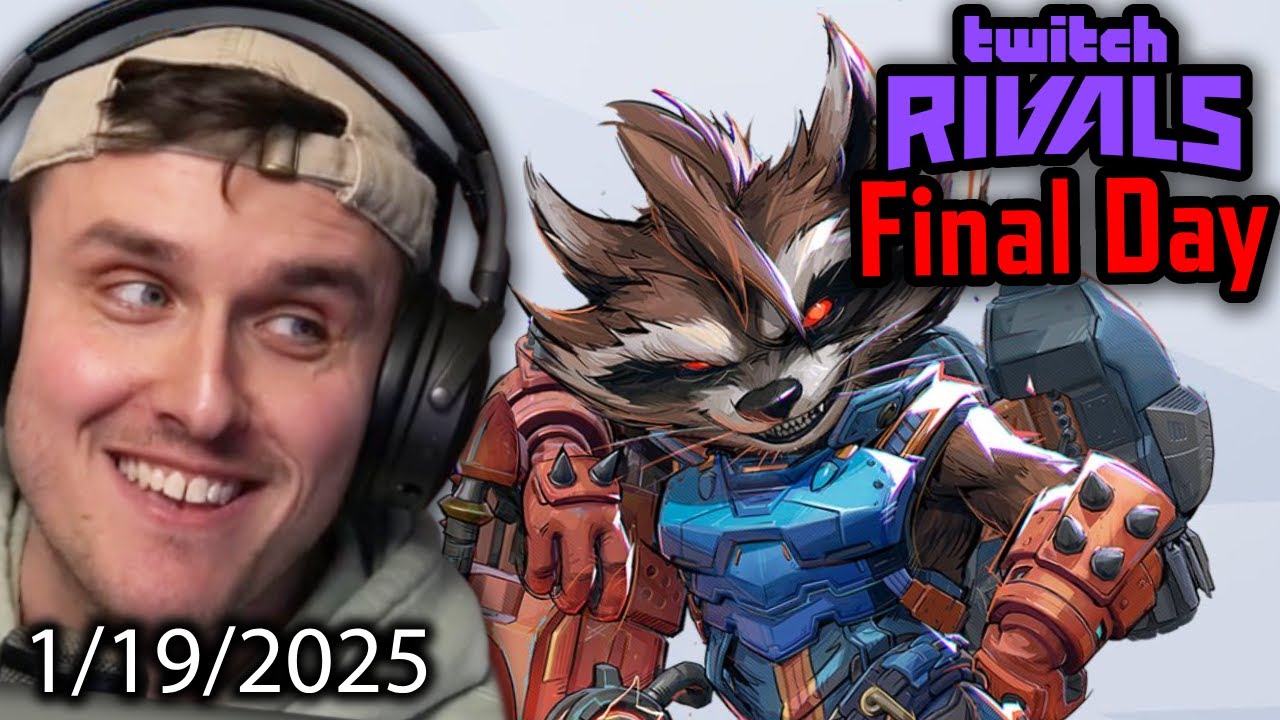 Coney Competes In The Finals Day of Twitch Rivals (1/19/25) - YouTube