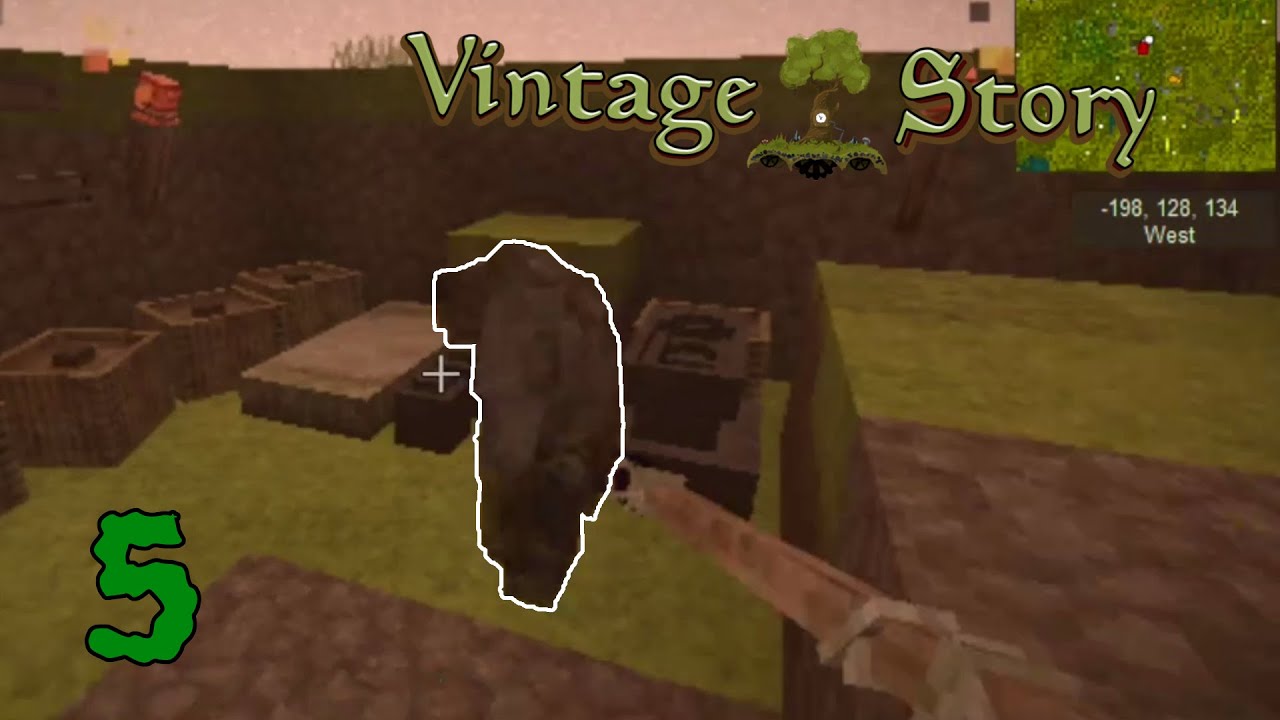 Trying To Sit Out Temporal Storm | Vintage Story (1.16) Ep. 5 - YouTube