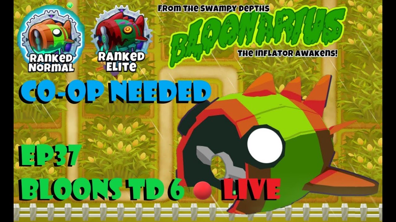 Bloons TD 6 Live Ep37 Bloonarius The Inflator Awakens - YouTube