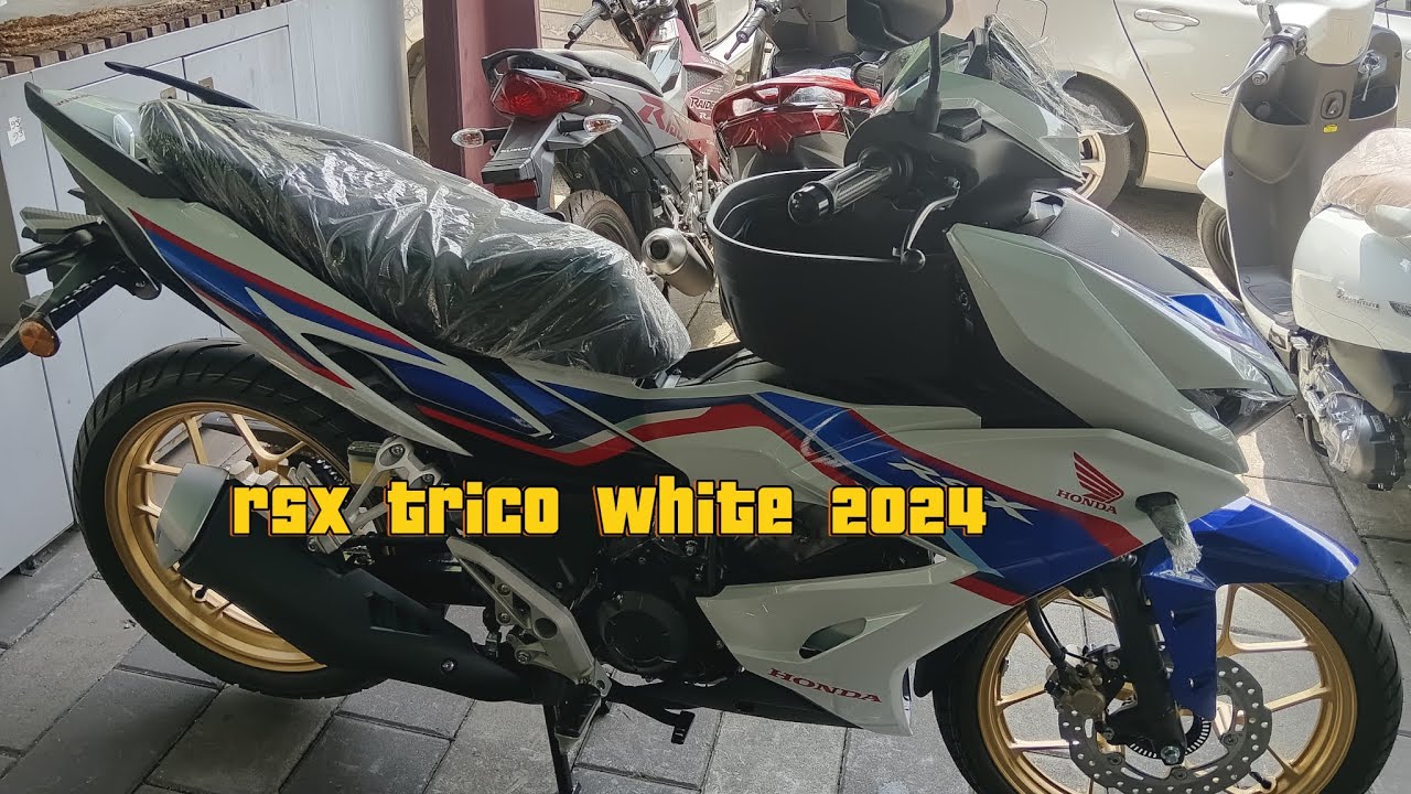 beli moto baru Honda rsx150 trico white edition 2024 - YouTube