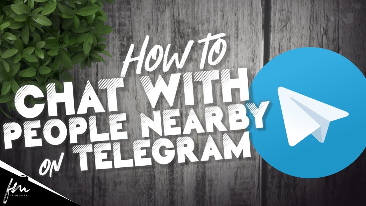 How to chat with People or Groups nearby on Telegram - YouTube