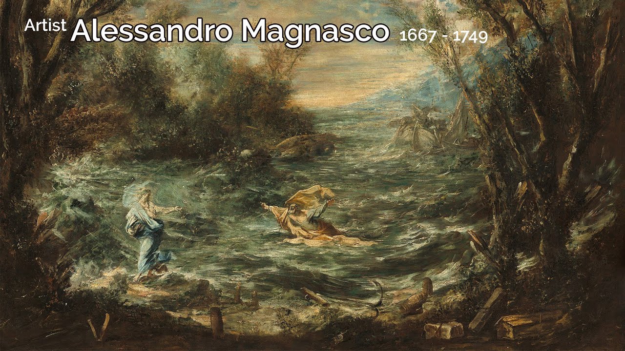 Artist Alessandro Magnasco (1667 - 1749) Italian Late Baroque Painter ...