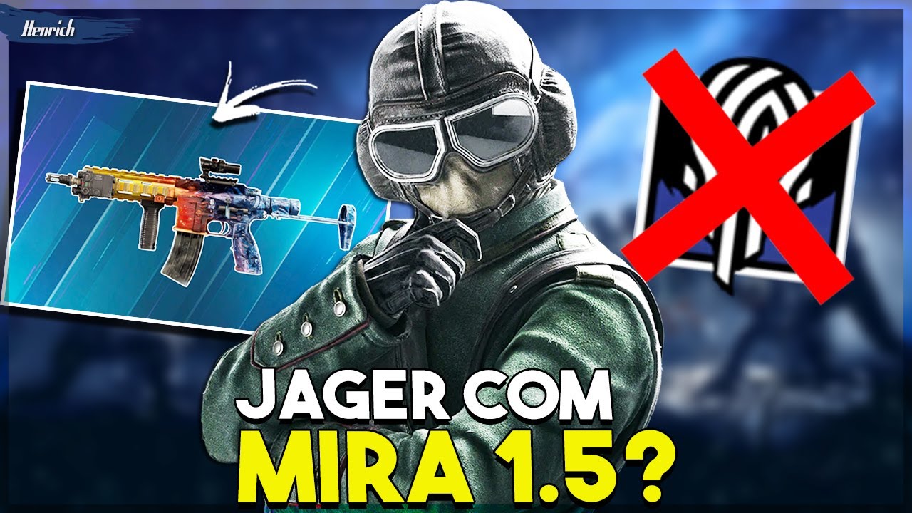 JAGER COM MIRA 1.5?! NOKK RETRABALHADA? NOVOS GADGETS & + | Henrich ...