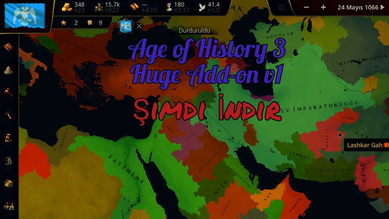 Age of History 3 Huge Add-On v1 Şimdi İndir #ageofhistory3 - YouTube