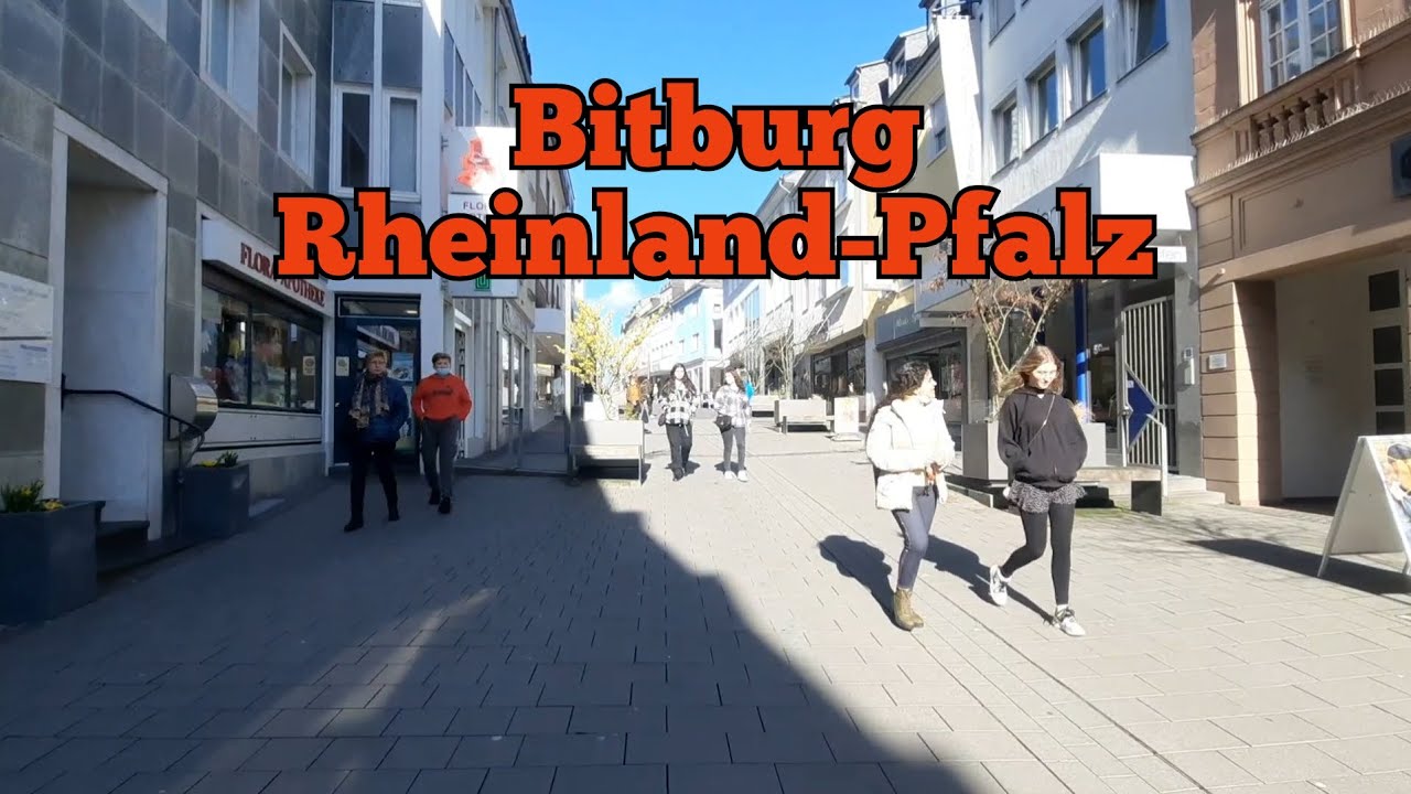Bitburg city | Rheinland-Pfalz Germany | Germany Walking Tour - YouTube
