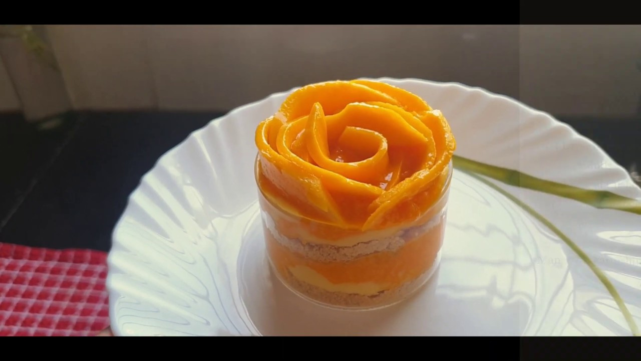Mango & Cookie Custard - Kids Special - Tasty and Tempting recipe in ...