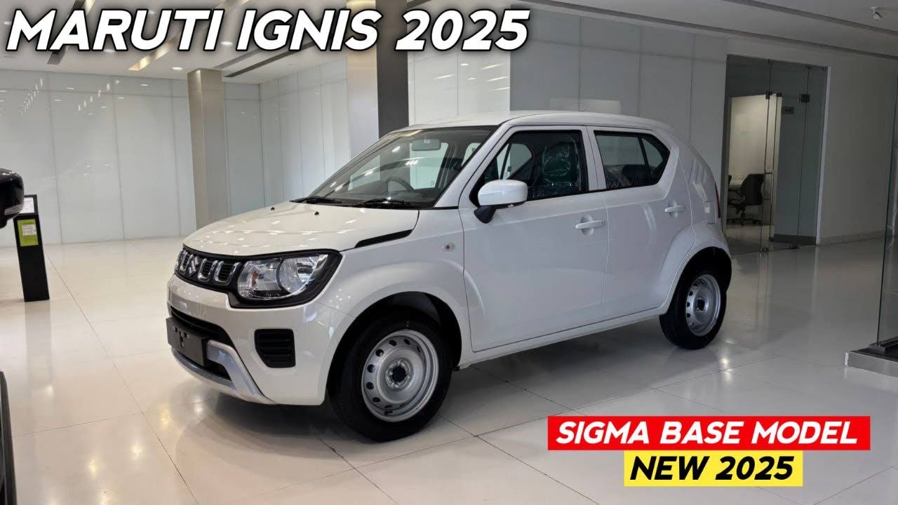 Maruti IGNIS Sigma 2025 New Model | Maruti IGNIS Base Model 2025 - YouTube