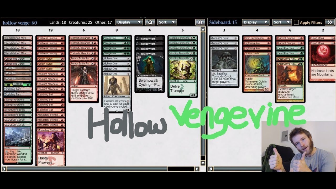 MTG - Modern Hollow Vengevine - YouTube