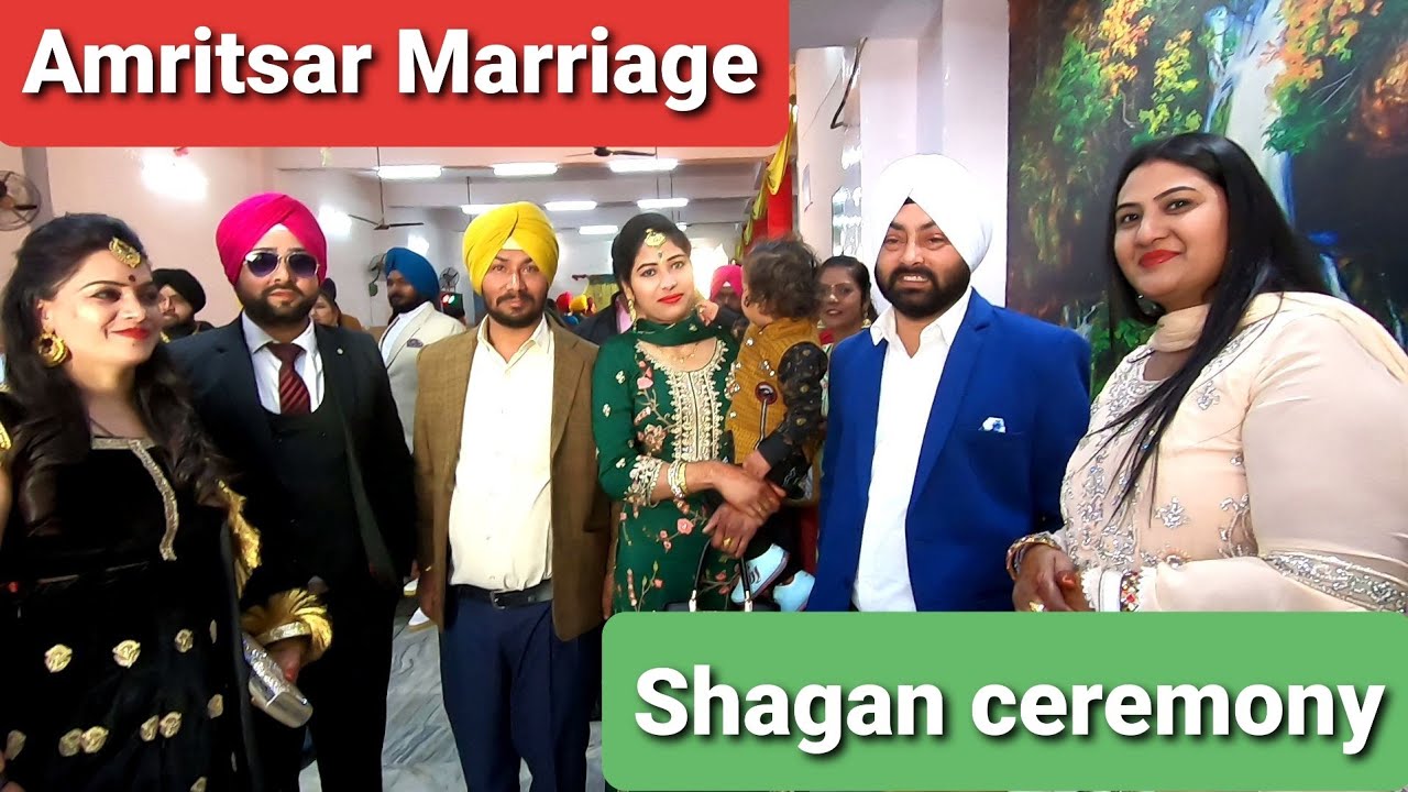 Punjab Amritsar Tour Vlog 7 || Part 1 Marriage Shagan Ceremony - YouTube