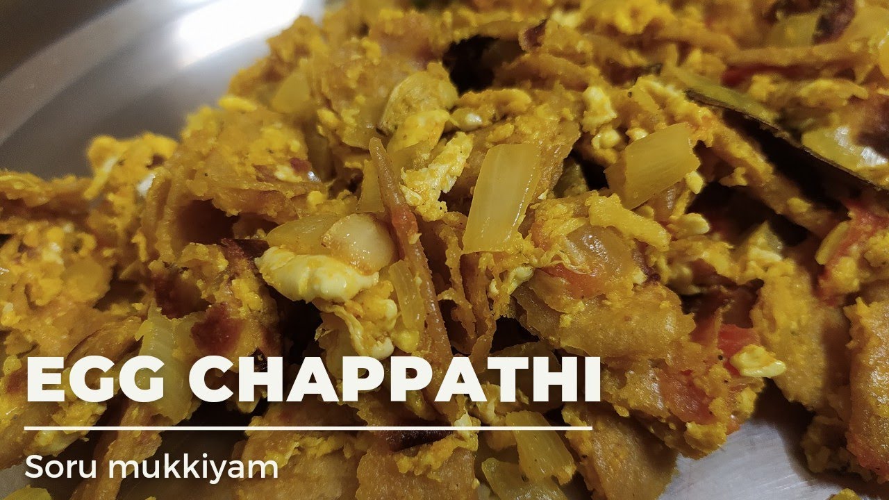 Kothu Chapathi recipe in Tamil | Egg kothu chapathi | Muttai Chapati in ...
