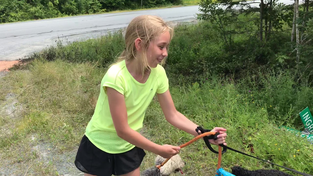 Little hero Robin McElroy on her actions - YouTube
