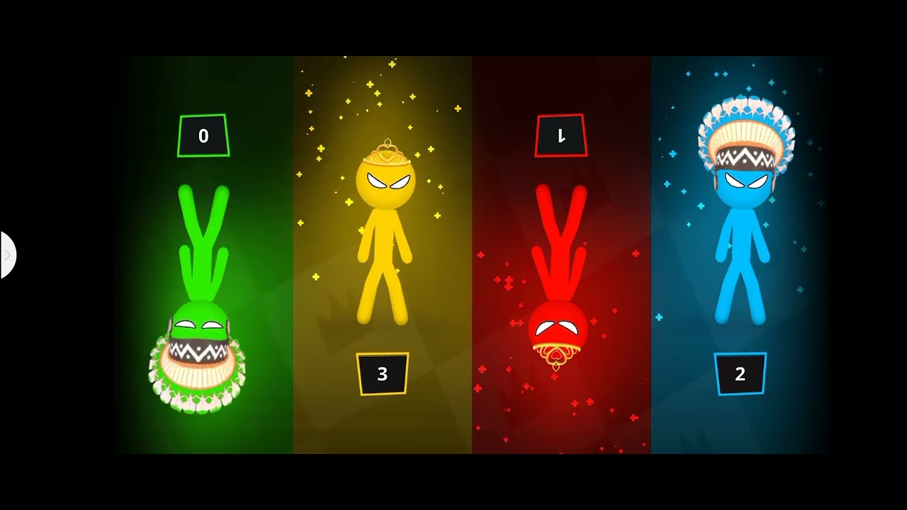 STICKMAN PARTY / Stickman ALL Random MINIGAMES - Stickman Party 1234 ...