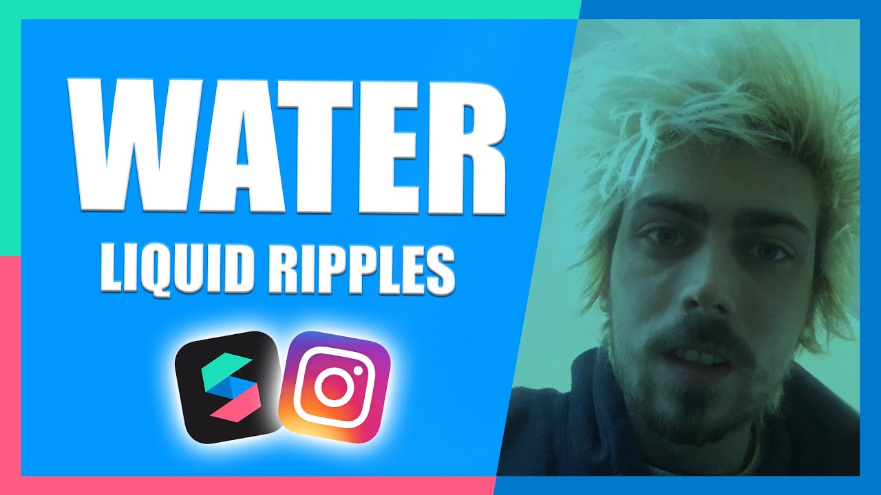 Water Ripples Tutorial (Texture Distortion) | Instagram & Facebook ...