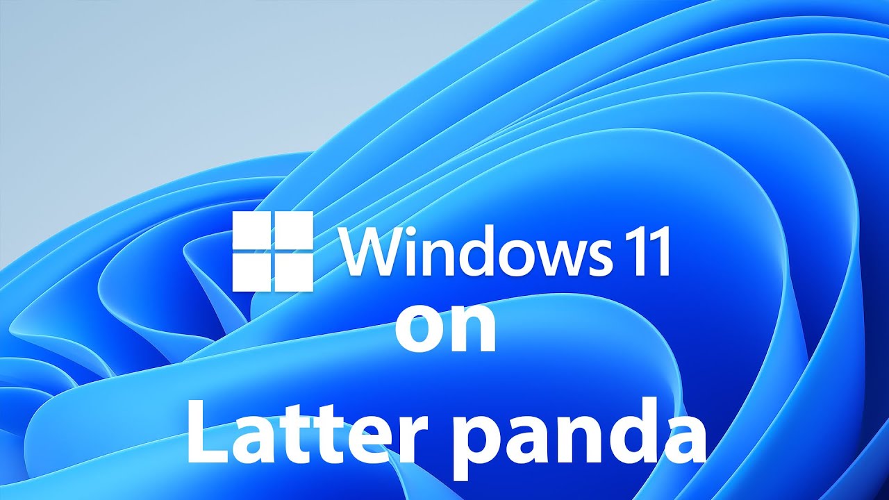Windows 11 on Lattepanda Alpha with touch screen - YouTube
