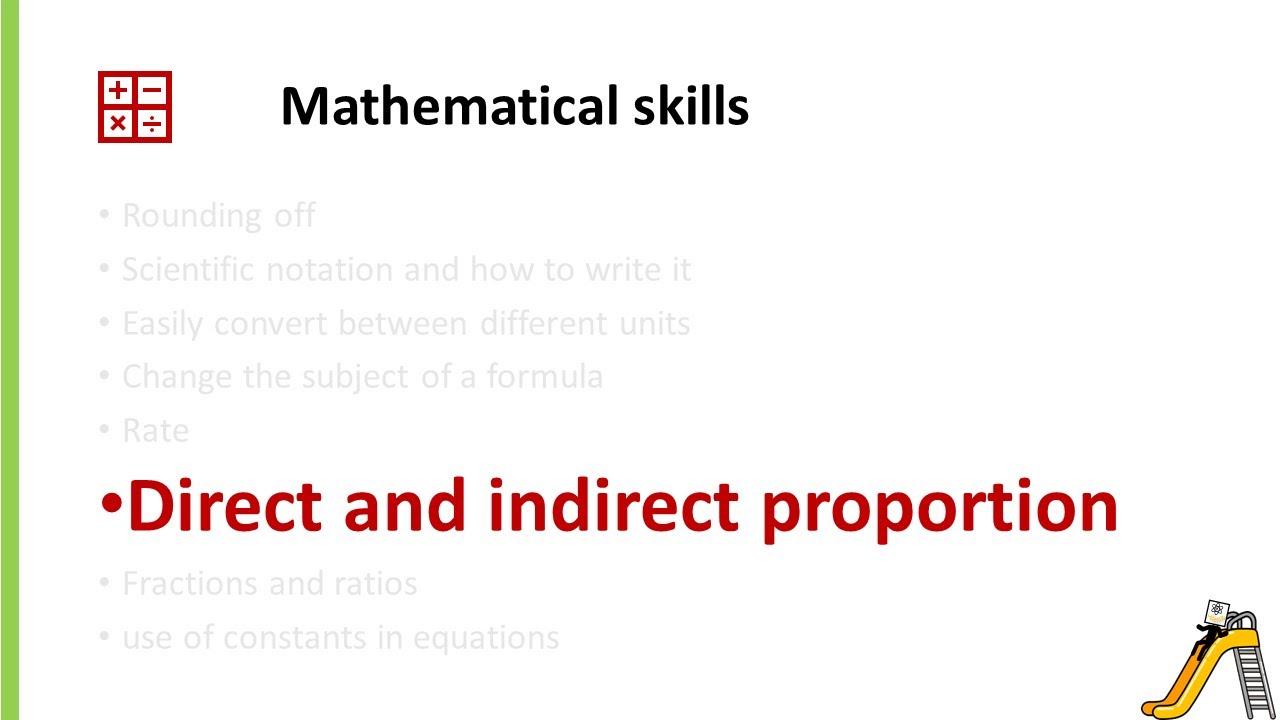 Direct and Indirect Proportion - YouTube