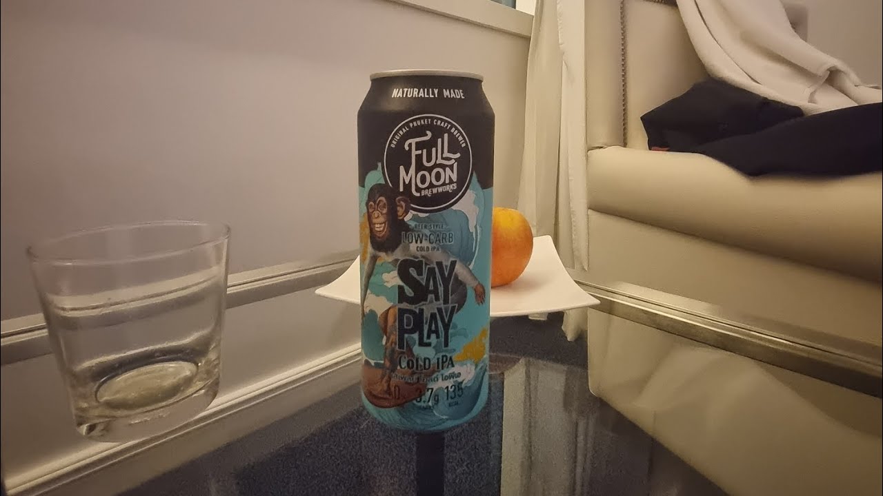 Full Moon Brewing Say Play IPA review in Bangkok. - YouTube