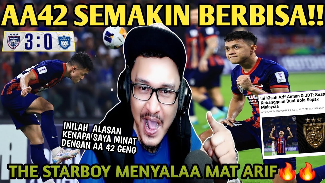 TAK ADA SIAPA PUN DALAM JDT BOLEH BEAT POSISI AA42 DALAM KESEBELASAN ...