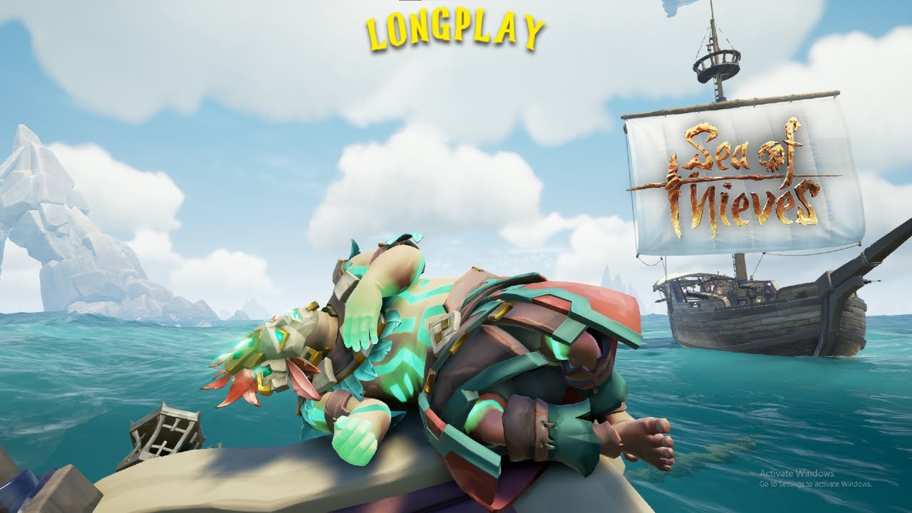 SEA OF THIEVES LONGPLAY TO FALL ASLEEP TO [No Commentary] [Ashen's ...