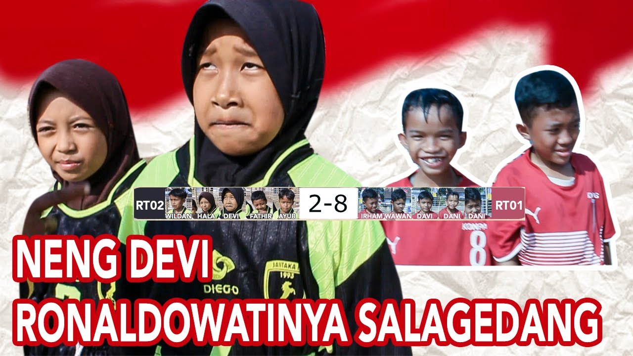 PENAMPILAN MENGHIBUR DARI NENG DEVI DKK RT 02 (2) VS RT 01 (8) | PESTA BOLA RW 10 | AXASIS - YouTube