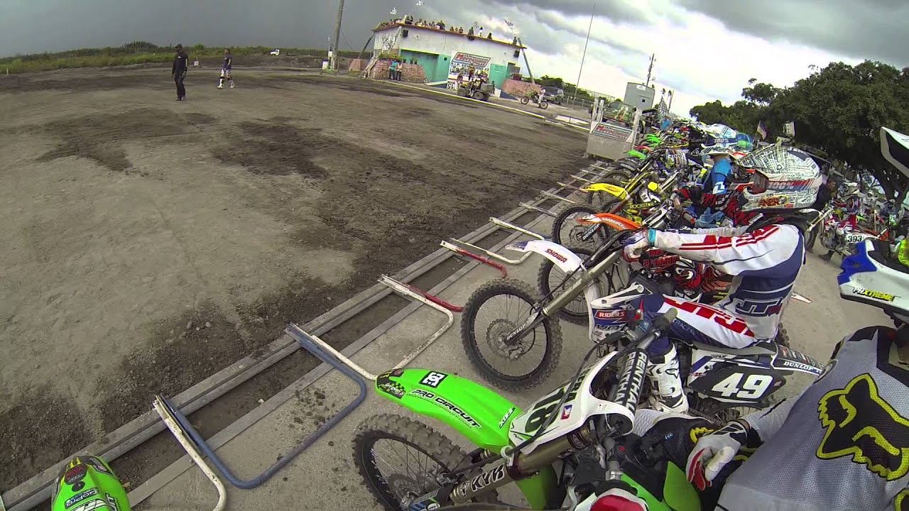 Practice at Miami Motocross Park August 2013 - YouTube