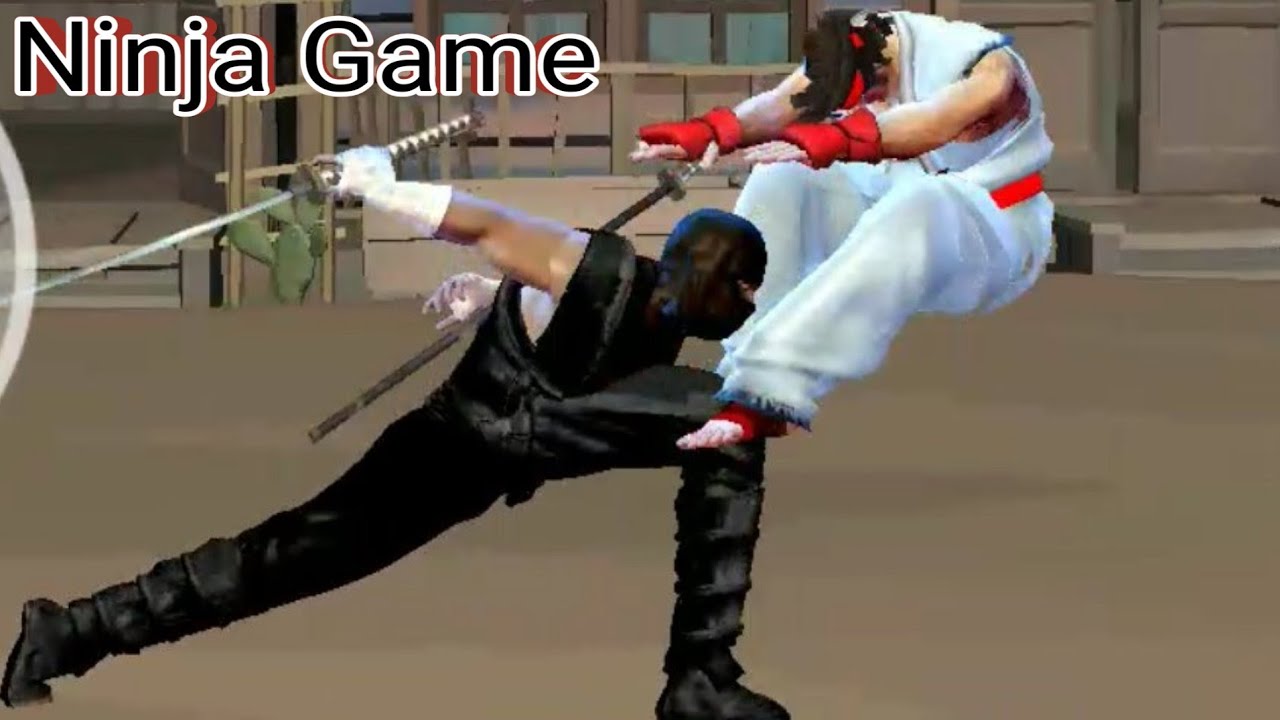 Ninja fights with sword.(Ninja tua ntaj) - YouTube