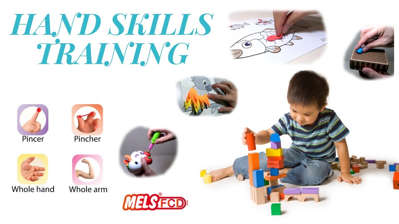 Fine Motor Skills Tutorial | Hands Skills Training (Whole hand, whole ...