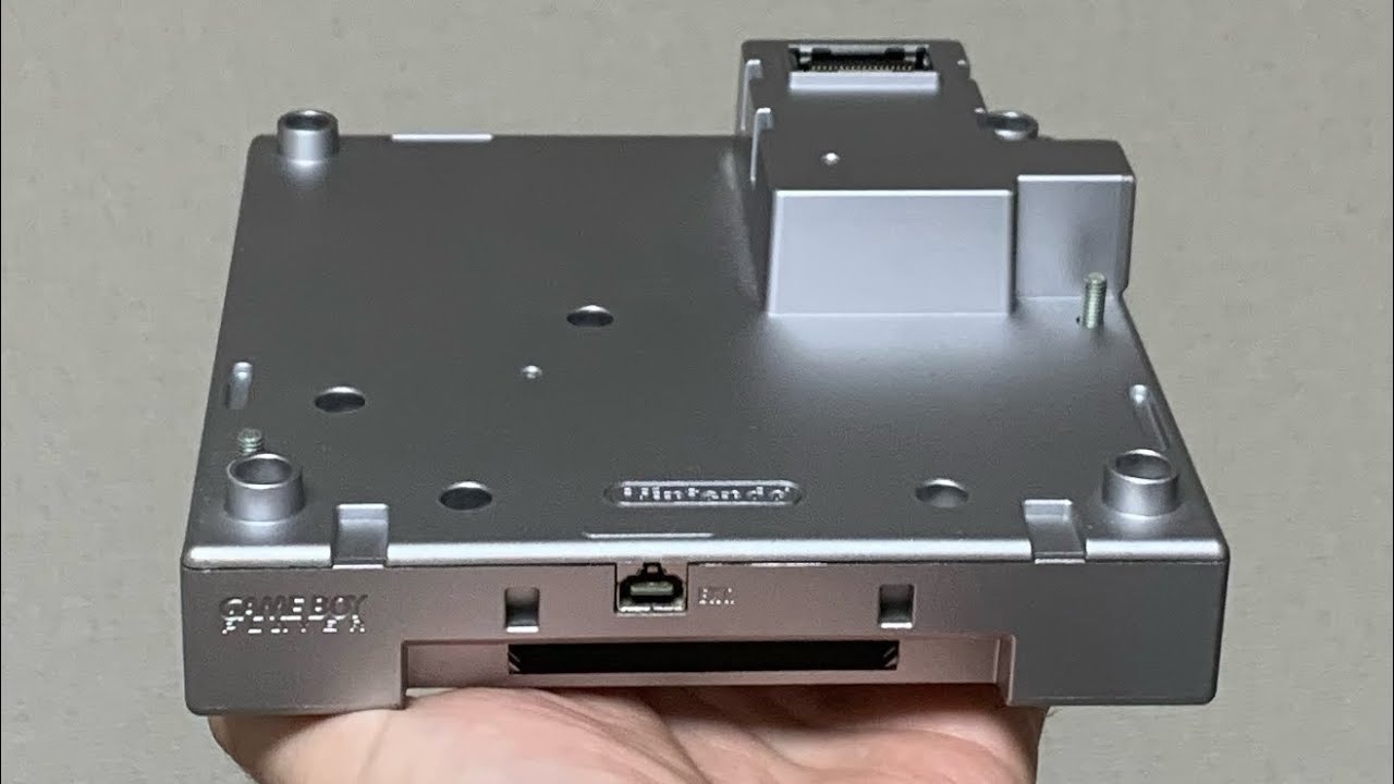 Nintendo GameCube Game Boy Player Teardown and Clean - YouTube