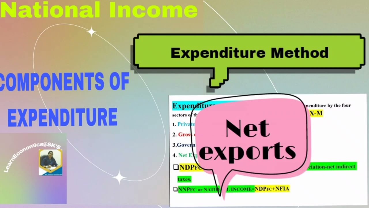 NATIONAL INCOME--EXPENDITURE METHOD-COMPONENTS OF EXPENDITURE-NET ...
