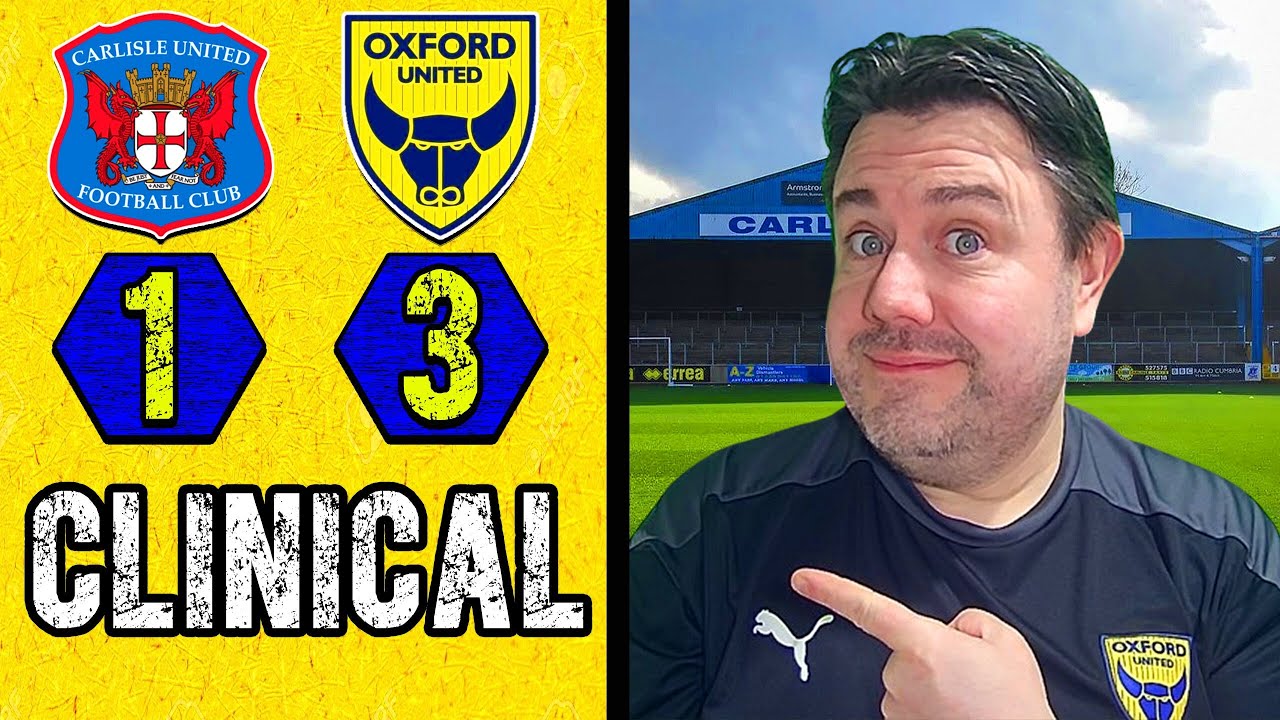 Mark Harris was NEVER OFFSIDE 😜 Carlisle United 1-3 Oxford United ...