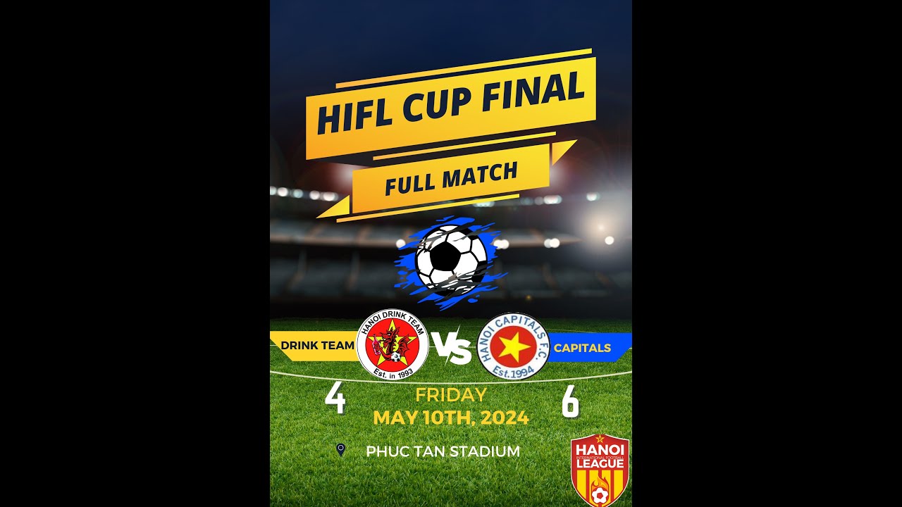 10-05-2024 - HIF CUP FINAL - FULL MATCH - DRINK TEAM vs CAPITALS - YouTube