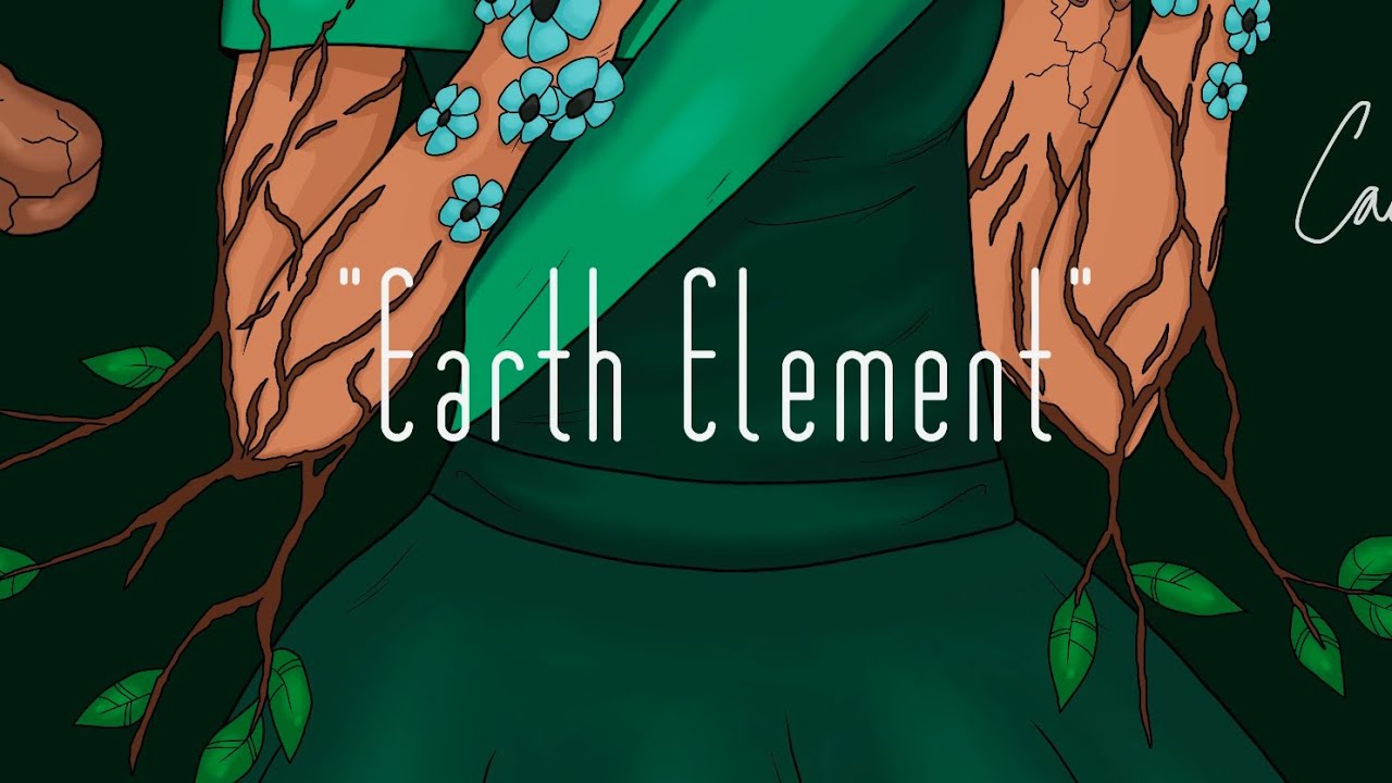 “Earth Element Person” digital speedpaint - YouTube
