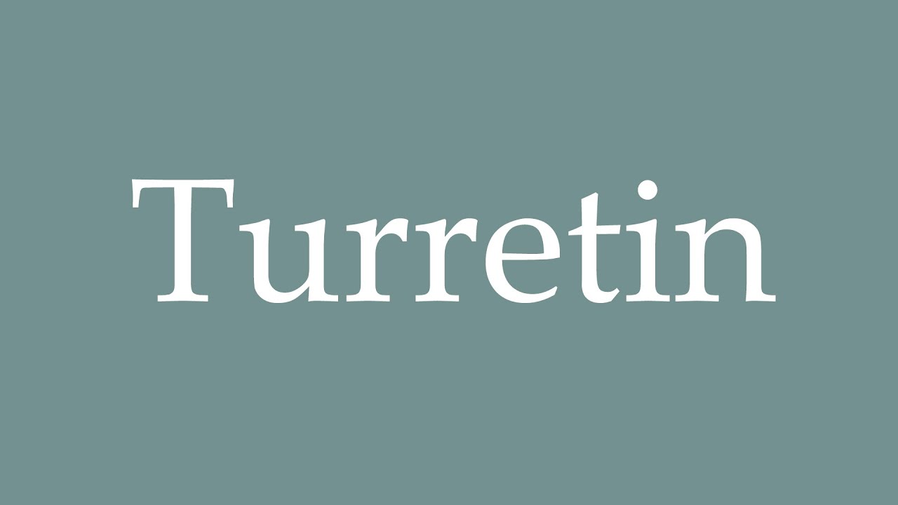 How to Pronounce ''Turretin'' Correctly in French - YouTube
