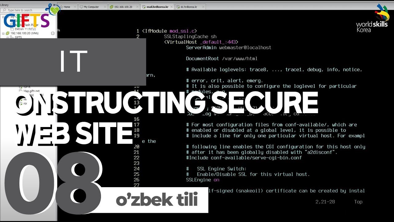 08_Constructing Secure Web Site (o’zbek tili) - YouTube