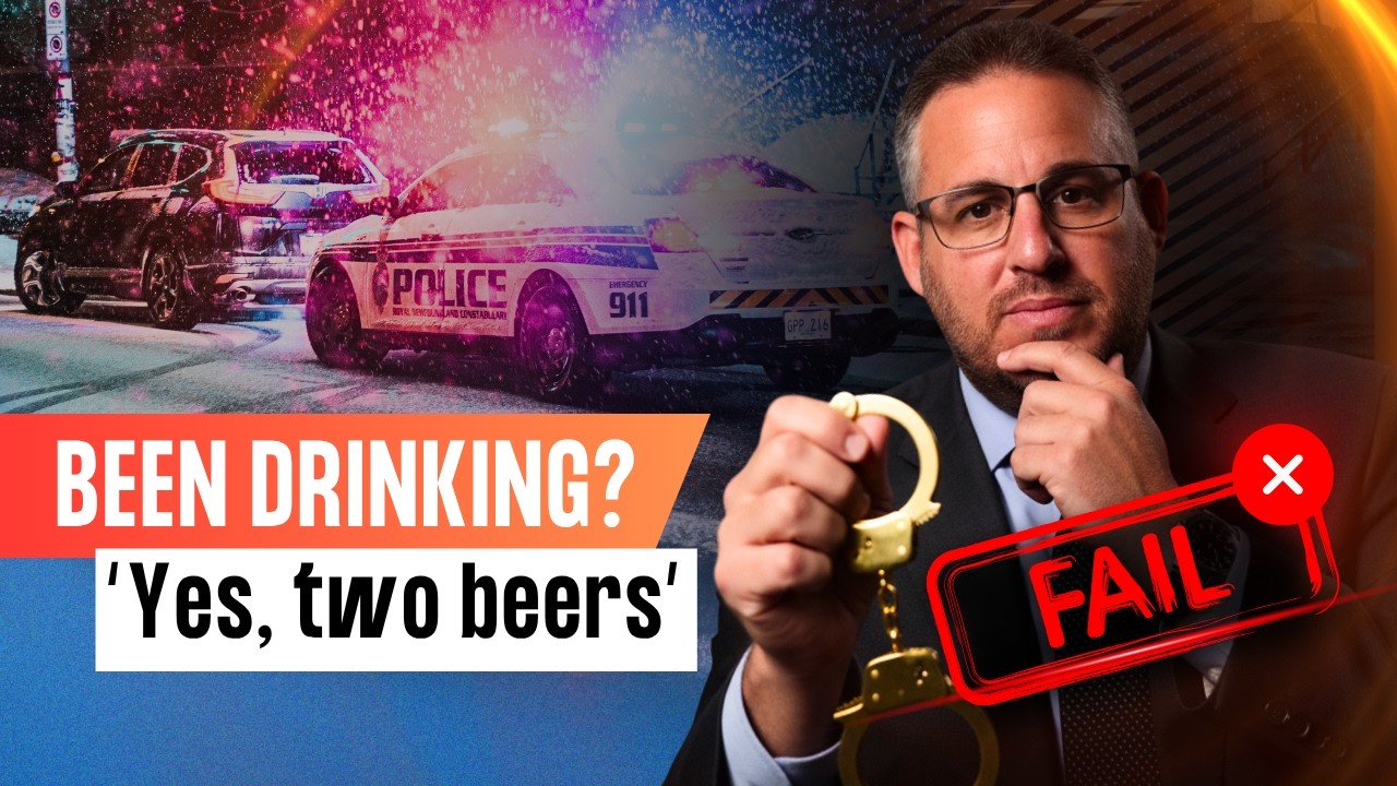 What to say when police ask, "Have you been drinking?" - YouTube