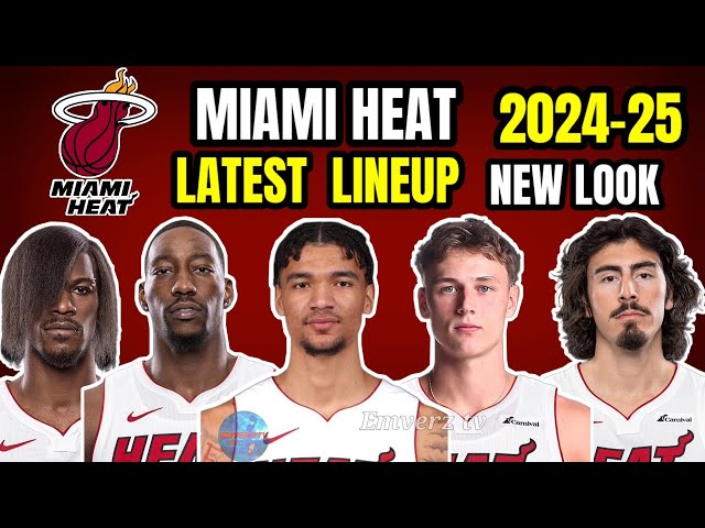 Sfondo Roster Miami Heat 2024