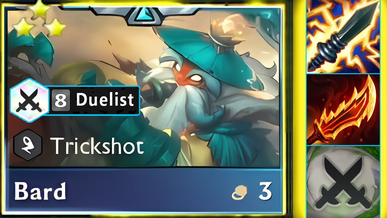 " When Bard ⭐⭐⭐ Goes Crazy Lighting Meeps "| 8 Duelist Bard 3 Star | ft ...