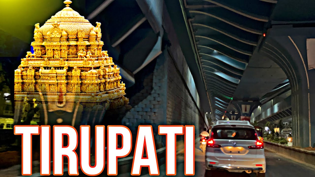 Night View Tirupati Roads || Andhra Pradesh || - YouTube