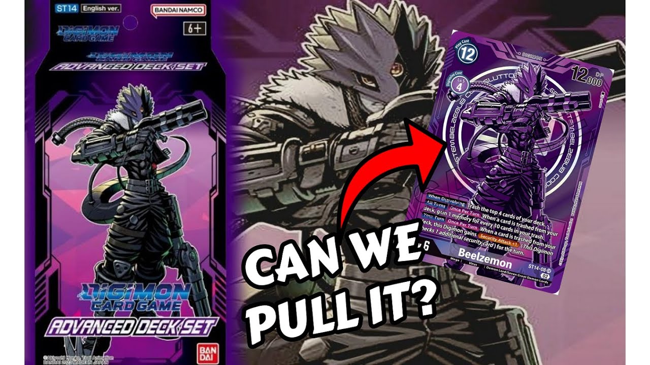 I OPENED THE BEST DIGIMON STARTER DECK! - YouTube