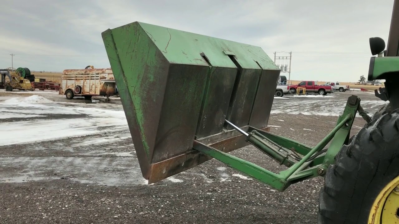 BigIron.com EK9888 Gnuse Three Point Bucket 3-21-18 auction - YouTube