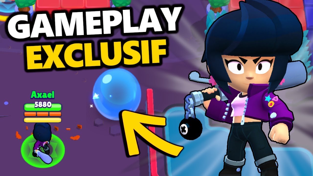 GAMEPLAYS EXCLUSIFS DU NOUVEAU BRAWLER BIBI, Feat Gael2Toulon !!! BRAWL ...