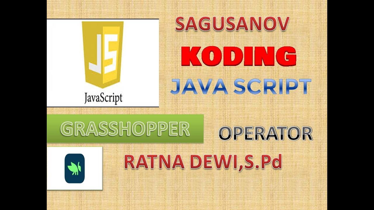 Grasshopper Operatorsagusanov Youtube