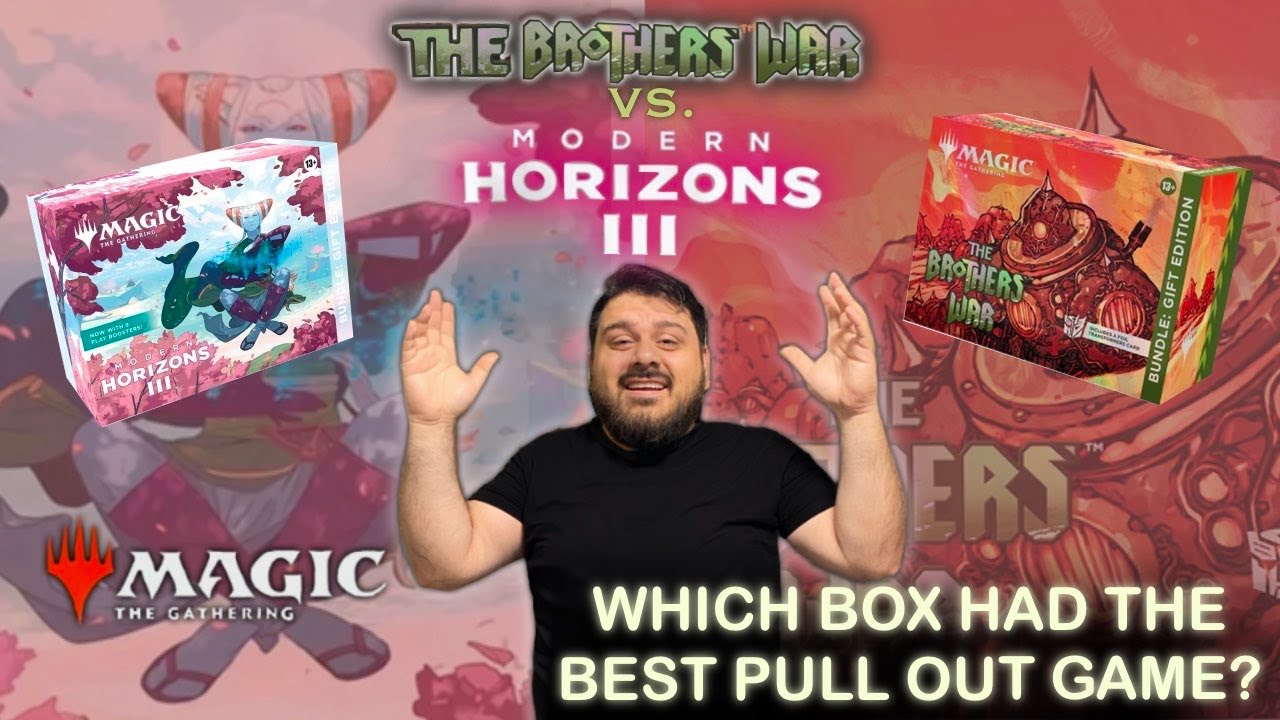 GIFT BUNDLE BATTLE! Magic The Gathering: MH3 & BROTHERS WAR BUNDLE ...