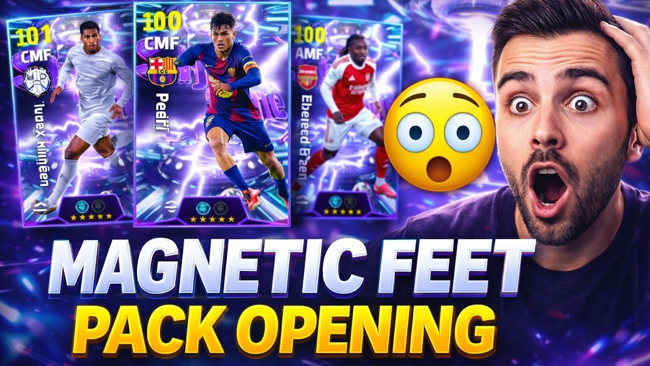 I Was NOT Ready for This… MAGNETIC FEET Pack Opening 😱🔥 | Double ...
