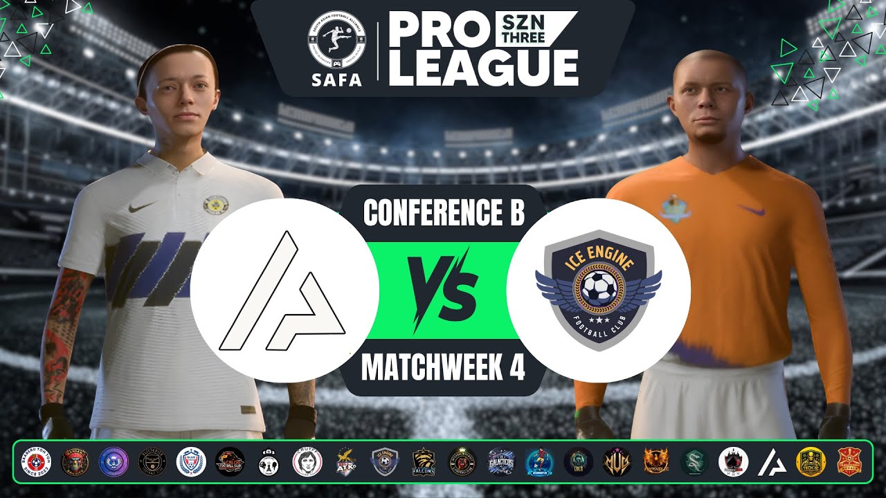 SAFA Pro League SZN 3 | Team Alpha Pack vs Ice Engine | Conference B ...