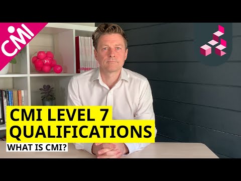 What is CMI Level 7?